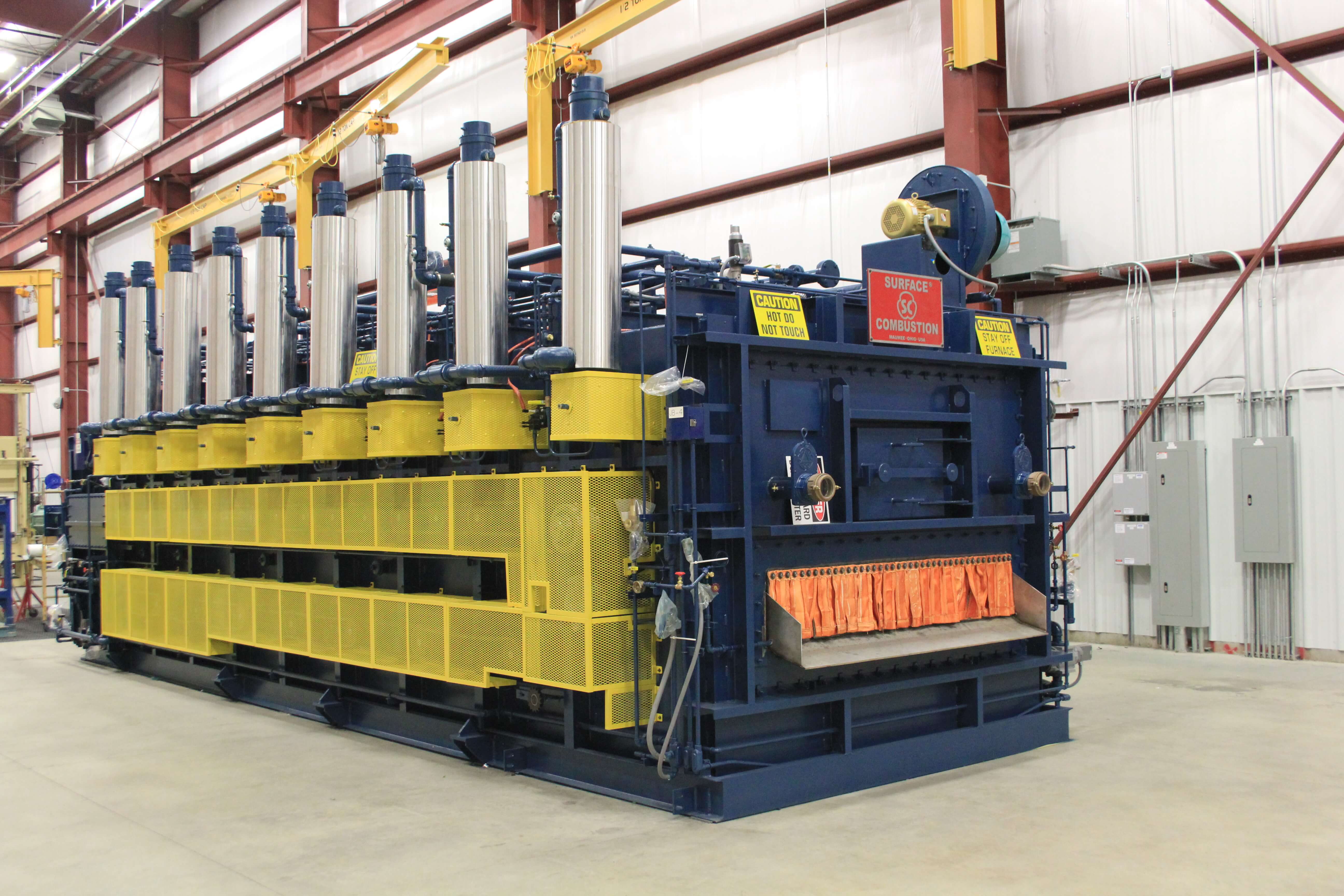 Continuous Belt Furnaces For High Volume Heat Treating